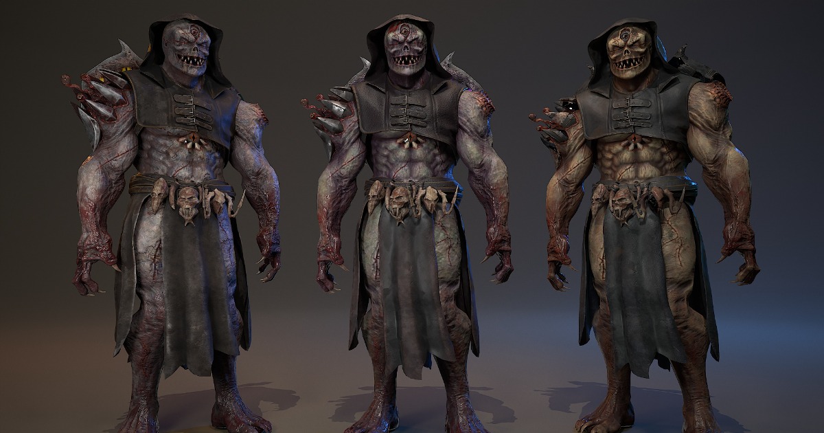 Mutant monster 9 | 3D Characters | Unity Asset Store