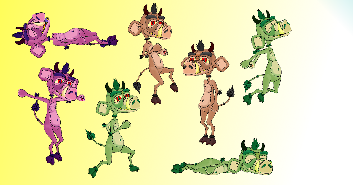 Spine 2D Arcade RPG Character Devil | 2D 角色 | Unity Asset Store