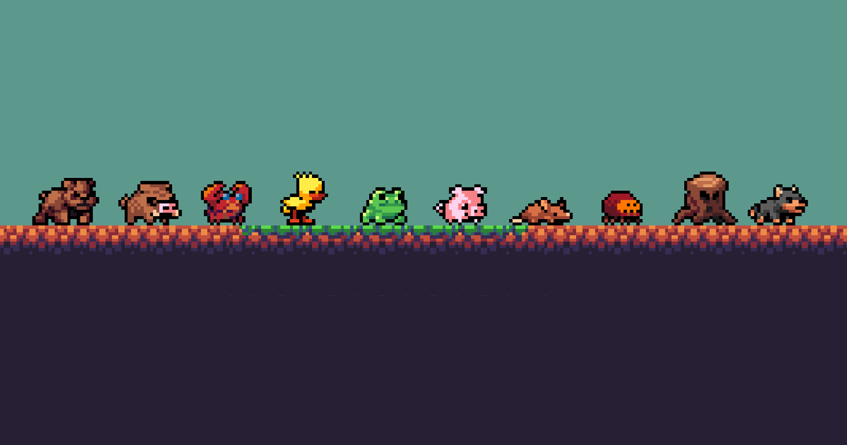 Pixel Monsters Animated Pack #1 | 2D Characters | Unity Asset Store