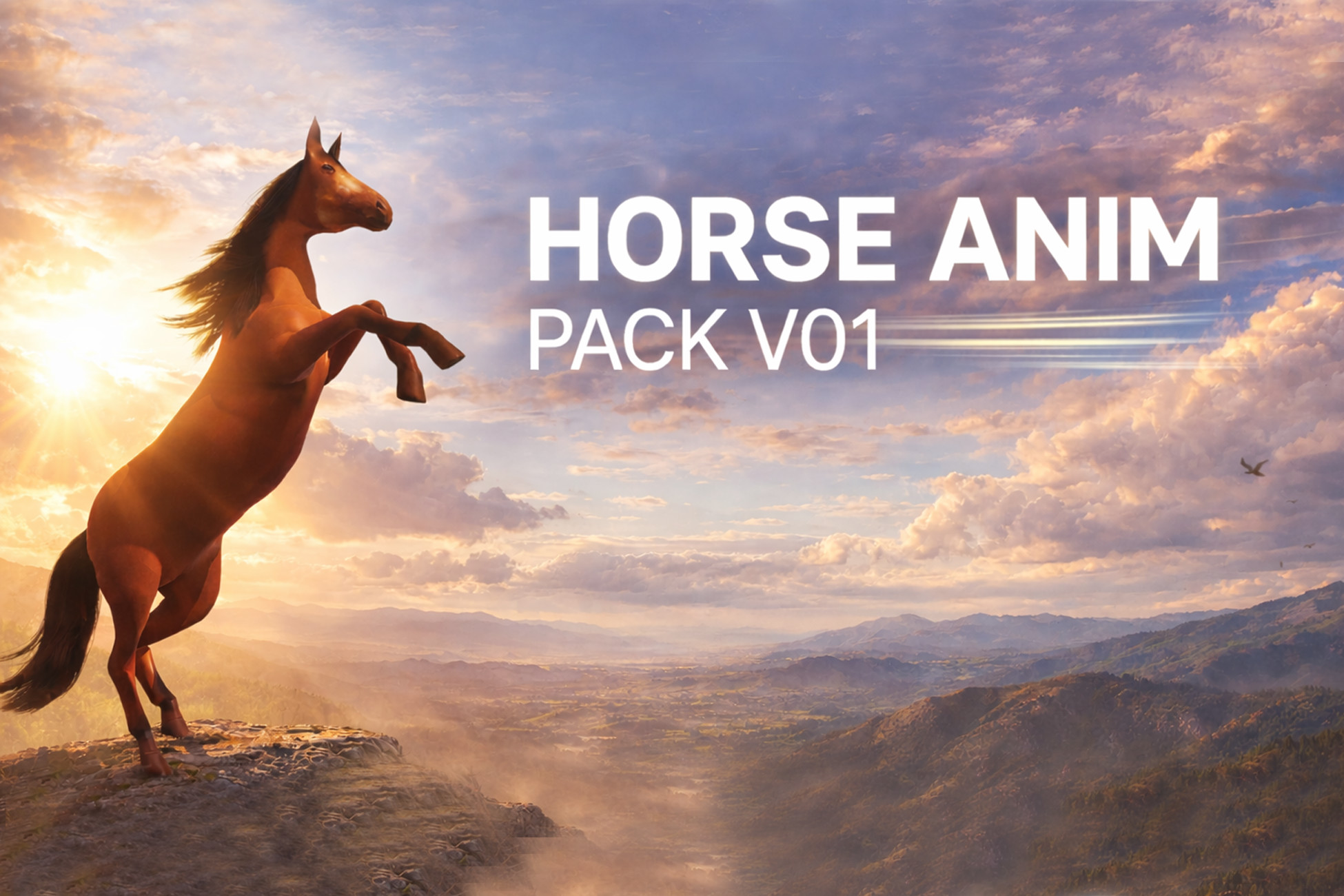 Horse Anim Pack V01 | 3D Animations | Unity Asset Store