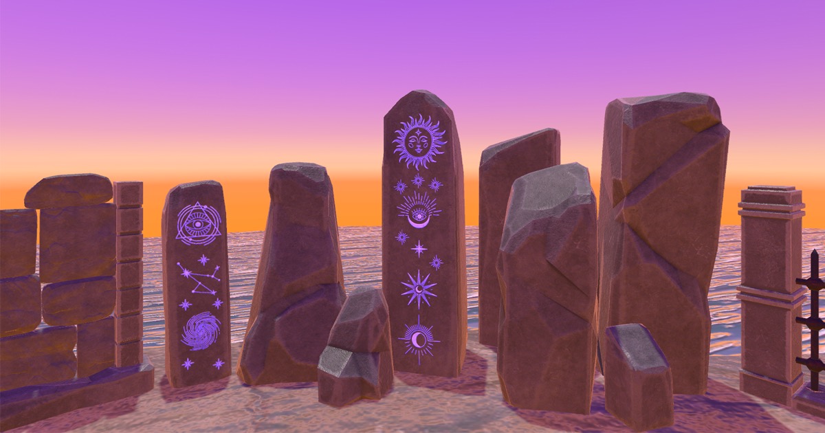 Columns and Rocks Package | 3D Environments | Unity Asset Store