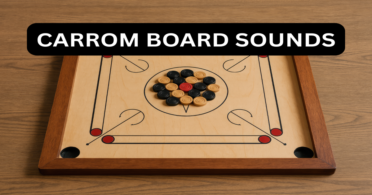 Carrom Board Sounds | Foley Sound FX | Unity Asset Store