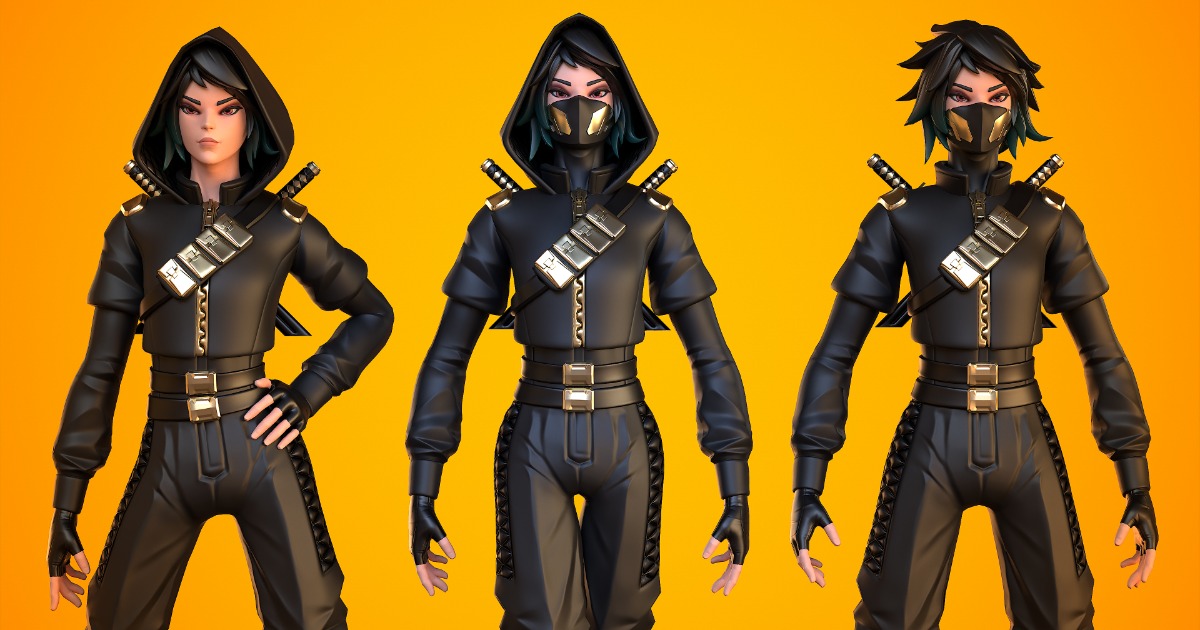 Stylized Ninja - Modular Character | 3D Characters | Unity Asset Store