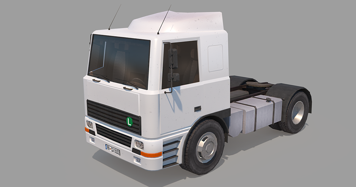Semi Truck | 3D Vehicles | Unity Asset Store
