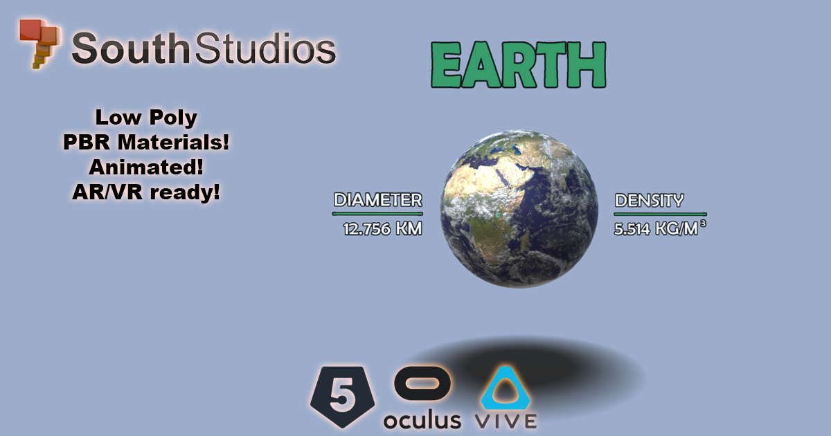 Animated Earth AR | 3D Environments | Unity Asset Store