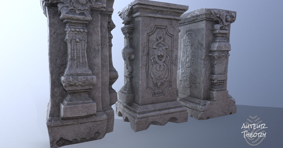 Columns-2 | 3D Historic | Unity Asset Store