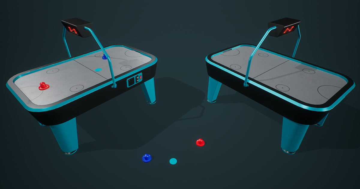 Air Hockey Machine | 3D Electronics | Unity Asset Store