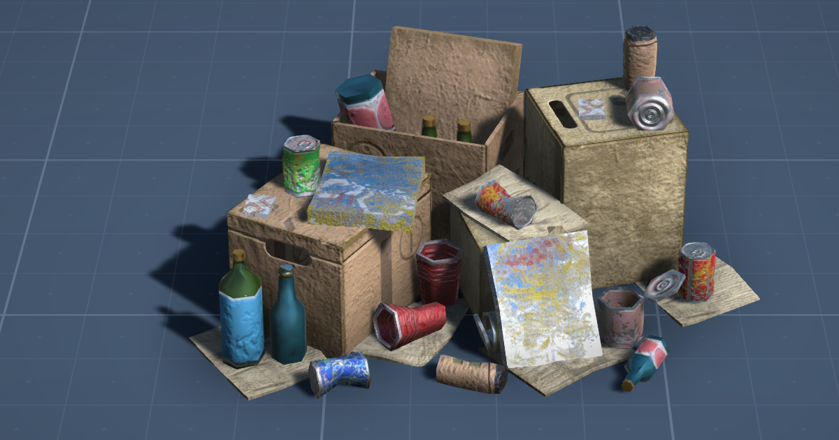 Urban Props and Debris | 3D 外观 | Unity Asset Store