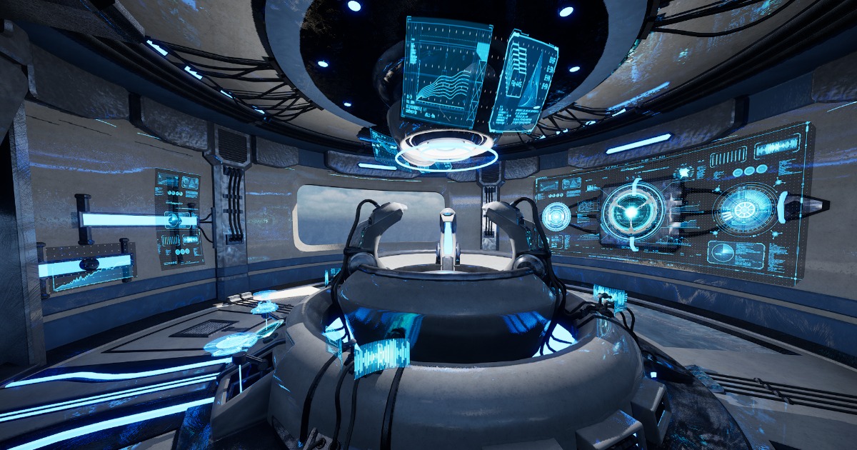 Futuristic Modular Power-Up Room – Sci-Fi Environment Pack | 3D Sci-Fi ...