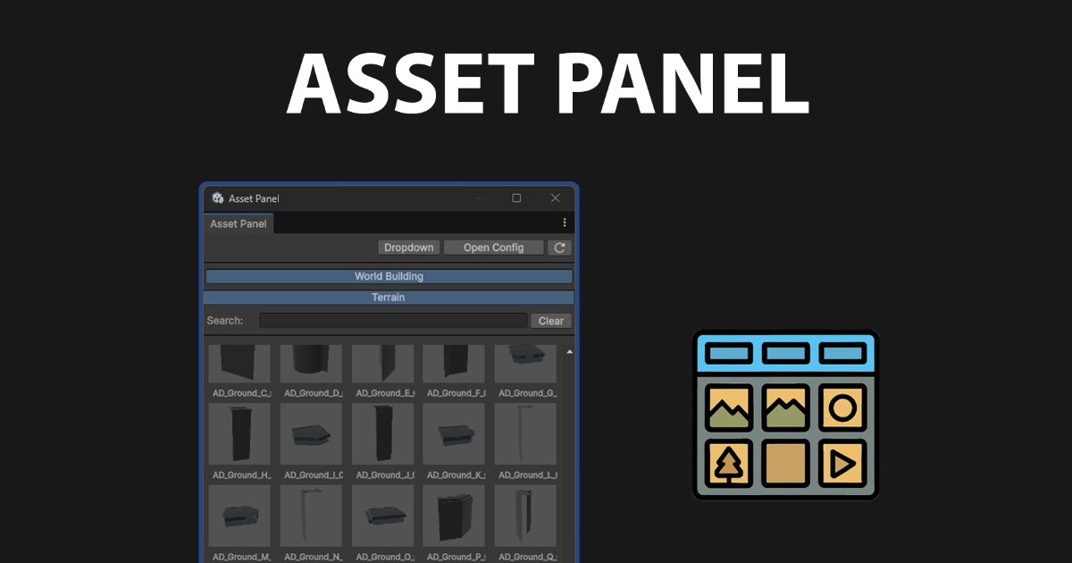 Asset Panel | Utilities Tools | Unity Asset Store
