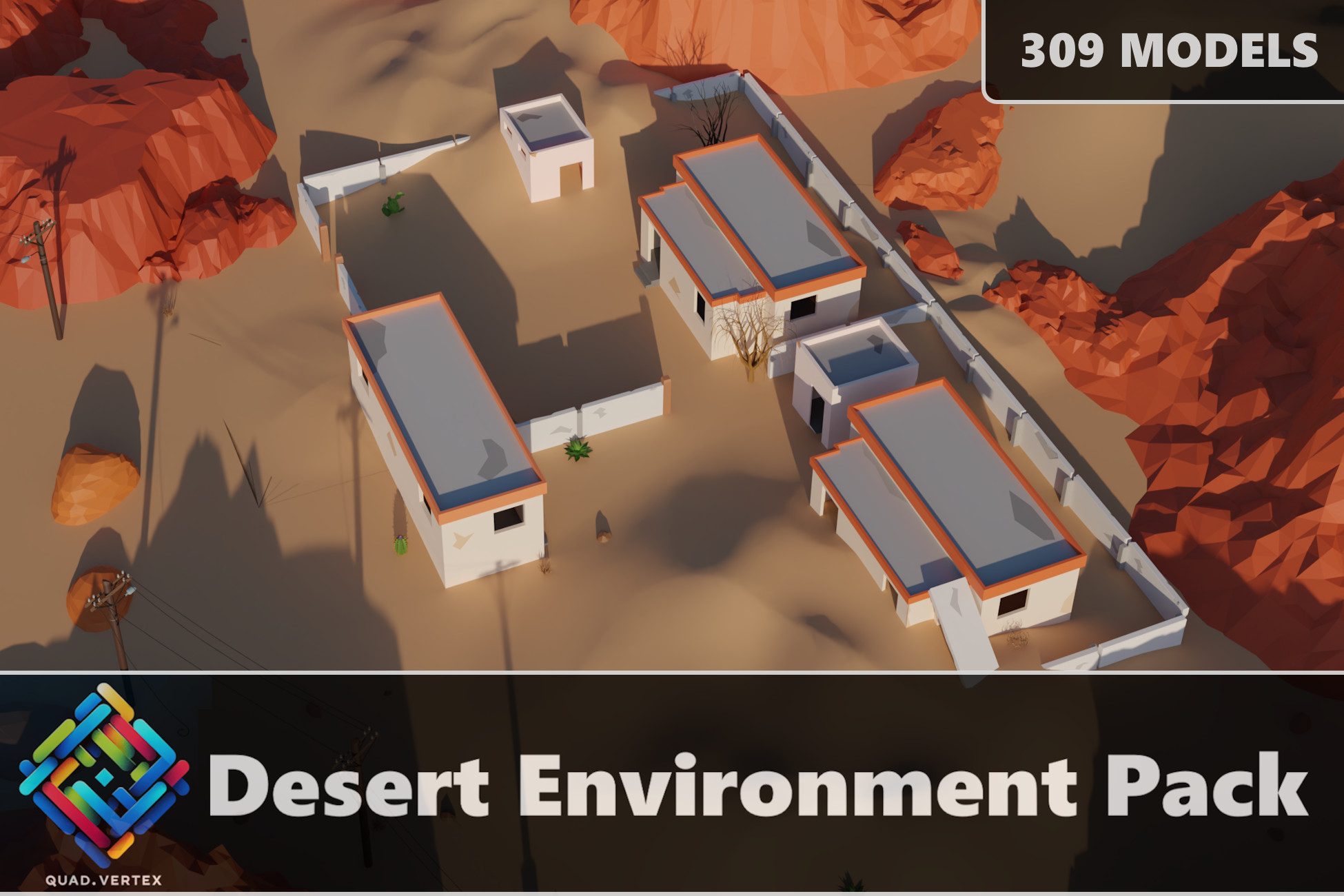Desert Environment pack - Low Poly 3D | 3D Environments | Unity Asset Store