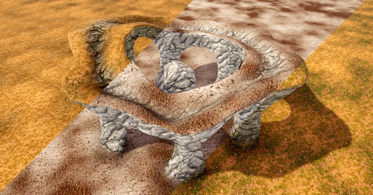 Stylized Ground Object | 3D 景色 | Unity Asset Store
