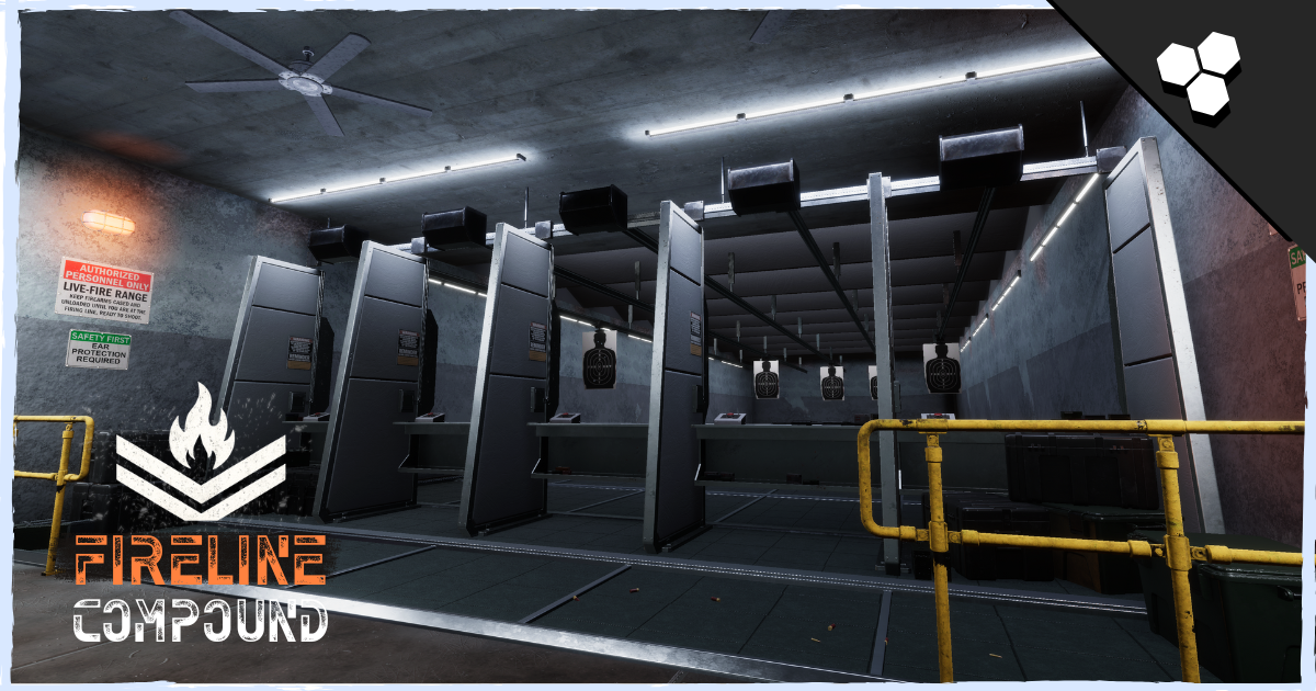 Modular Shooting Range (Military Base, Military Facility, Shooting Range, Army) | 3D 工业场景 ...