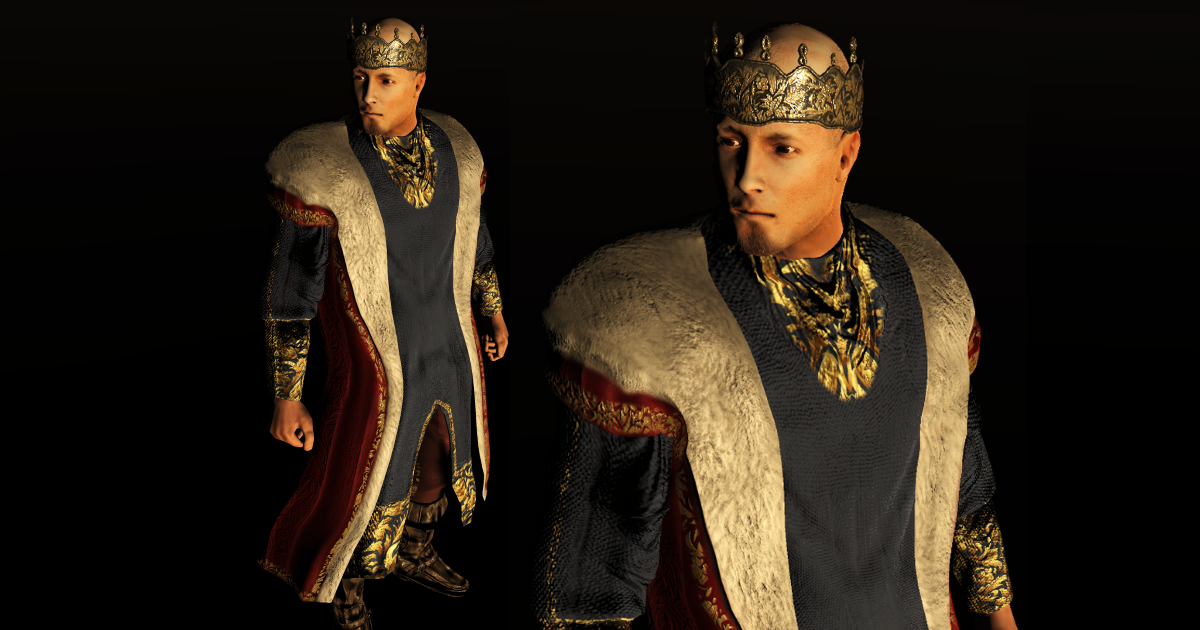 UMA Medieval King | 3D Humanoids | Unity Asset Store