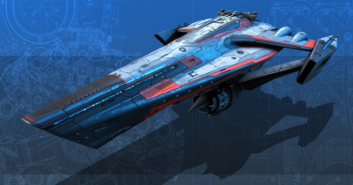 Diplomatic Spaceship | 3D Space | Unity Asset Store