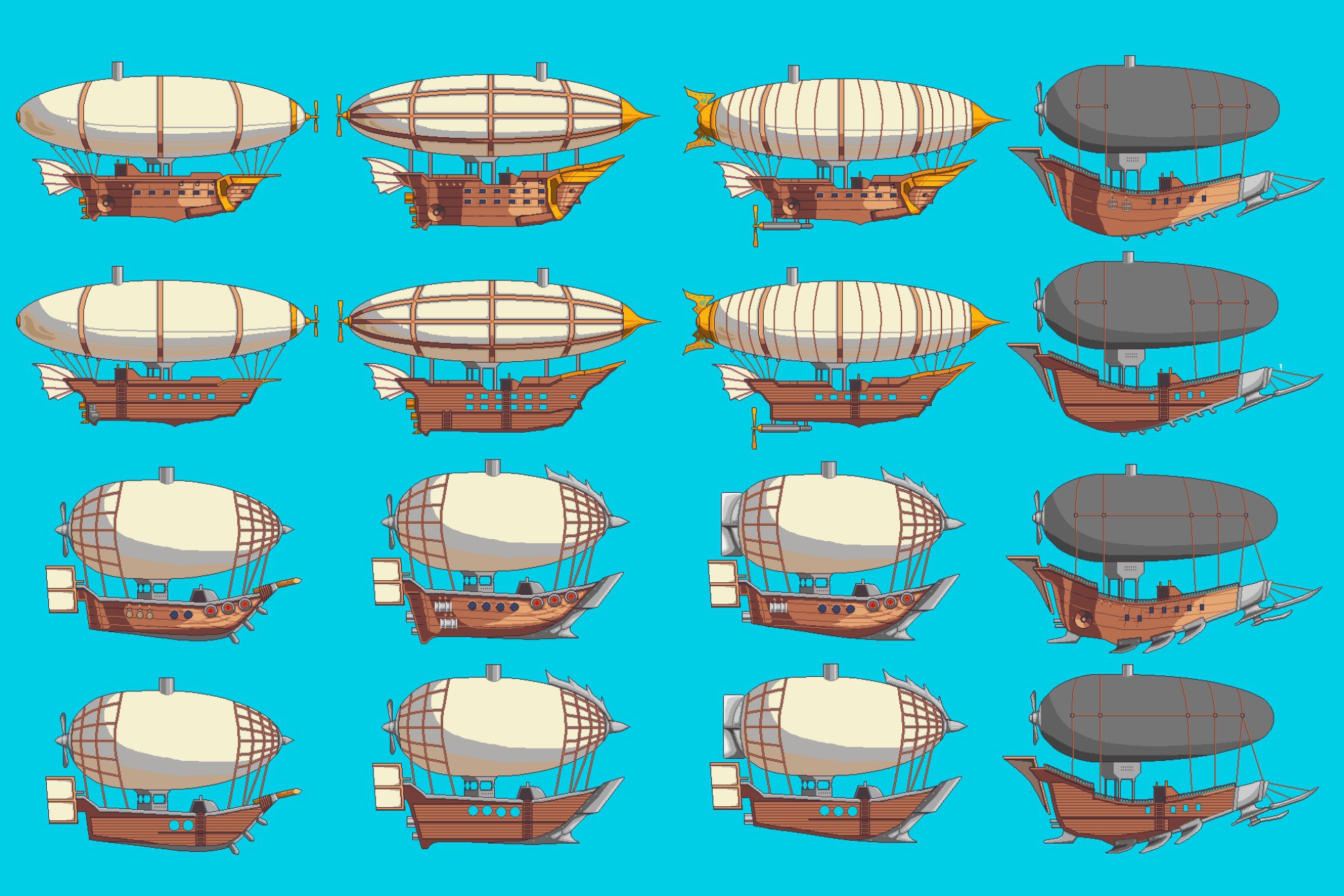 Pixel Airship | 2D 環境 | Unity Asset Store