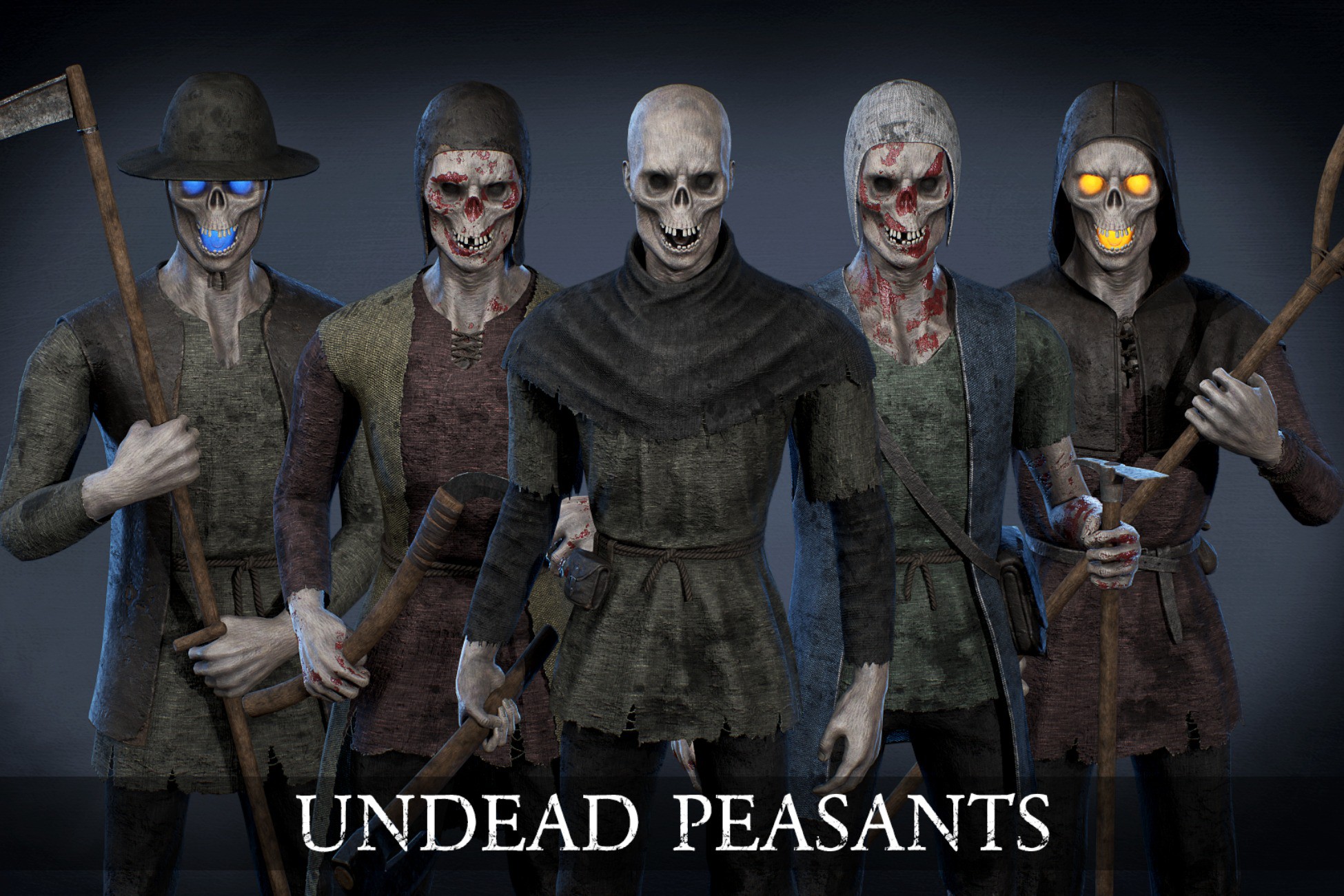 Undead Peasants Modular Pack | Characters | Unity Asset Store