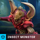Stylized Modular Insect Monster
