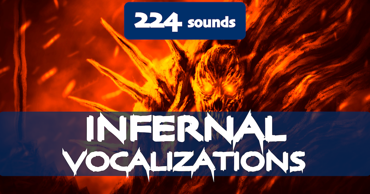 Infernal Creature Vocalizations | Creatures Sound FX | Unity Asset Store