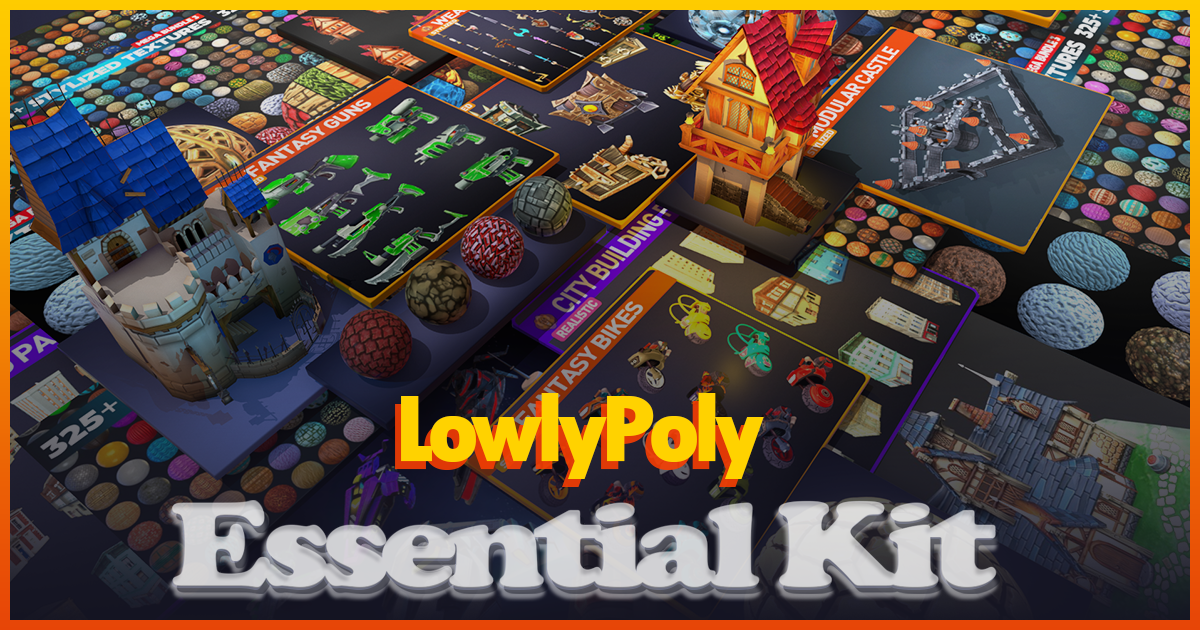 LowlyPoly Essential Kit | 3D Environments | Unity Asset Store