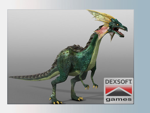 Fantasy Dinosaur | 3D クリーチャー | Unity Asset Store