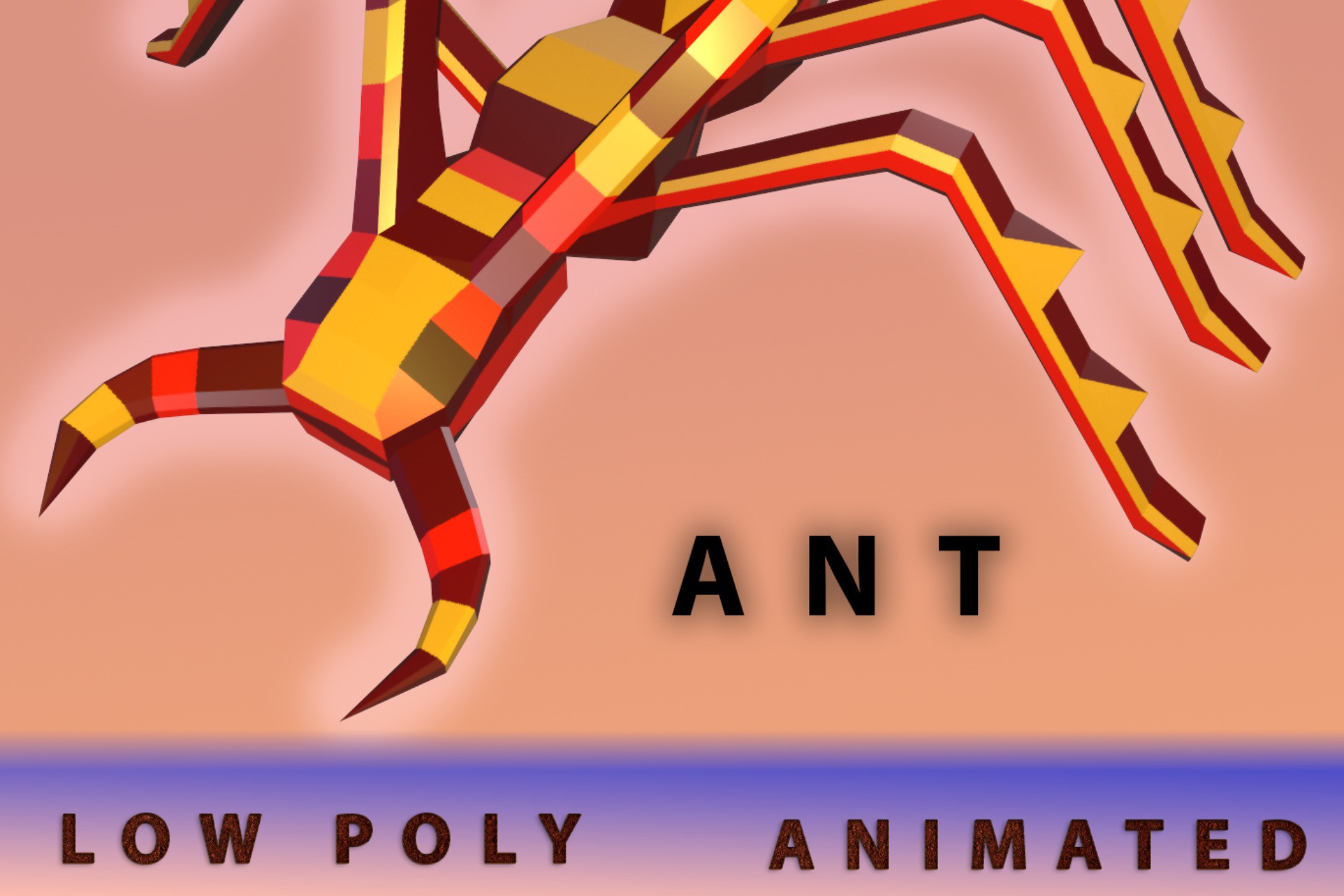 Stylized Ant Character 3d Characters Unity Asset Store