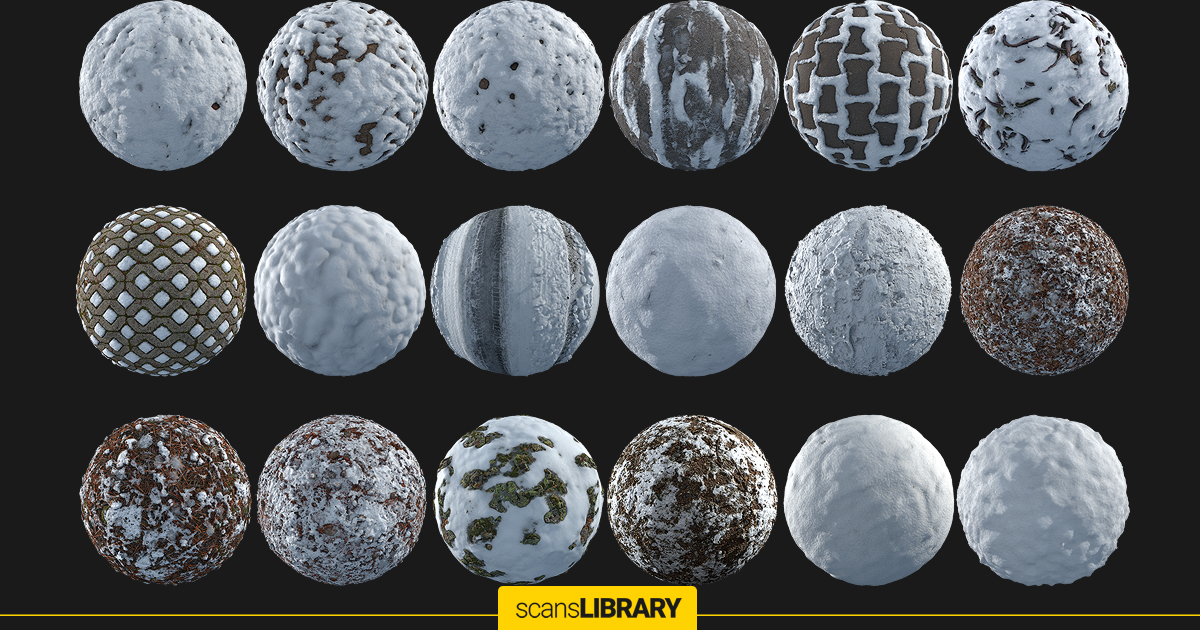 Snow Scans | 2D Textures & Materials | Unity Asset Store