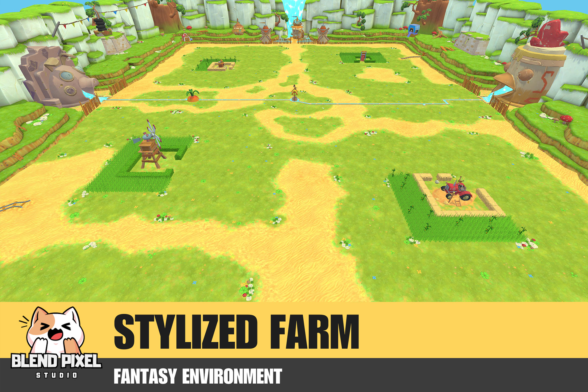 Fantasy Environment - Stylized Farm | 3D Fantasy | Unity Asset Store