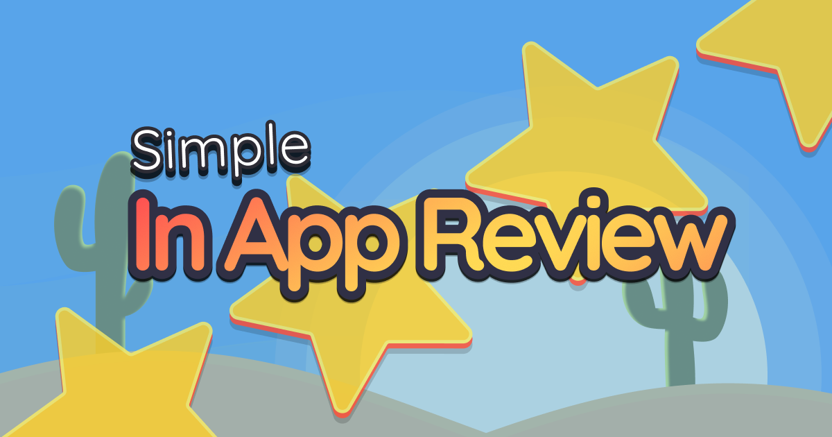 Simple In App Review - IAR | GUI Tools | Unity Asset Store