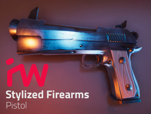 Stylized Pistol | 3D Guns | Unity Asset Store