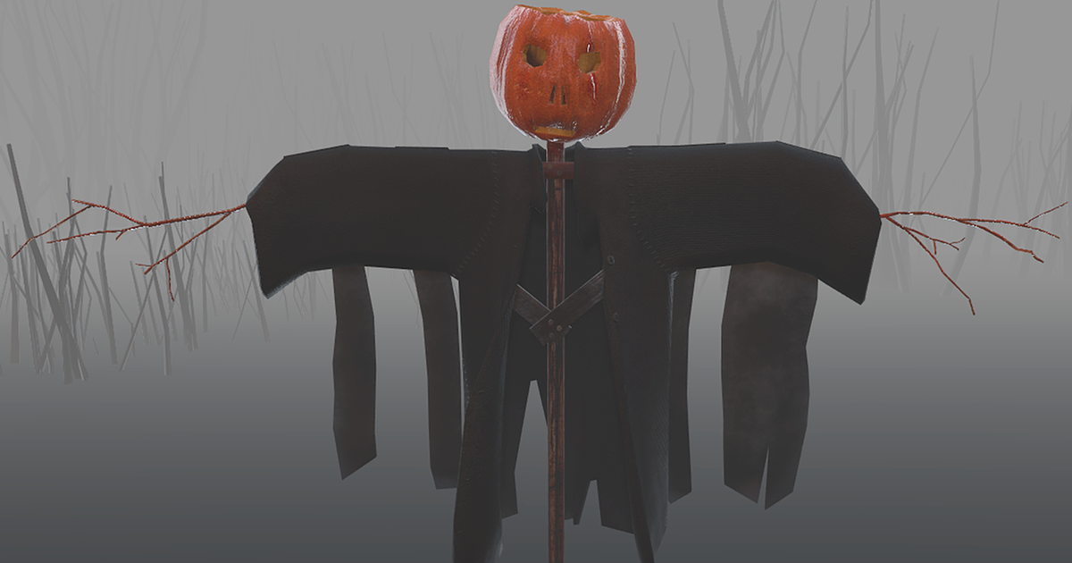 RMH Scarecrow 001 | 3D Exterior | Unity Asset Store