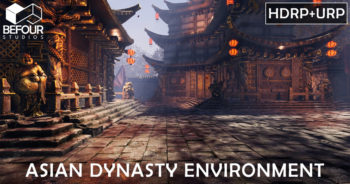 Asian Dynasty Environment | 3D Environments | Unity Asset Store