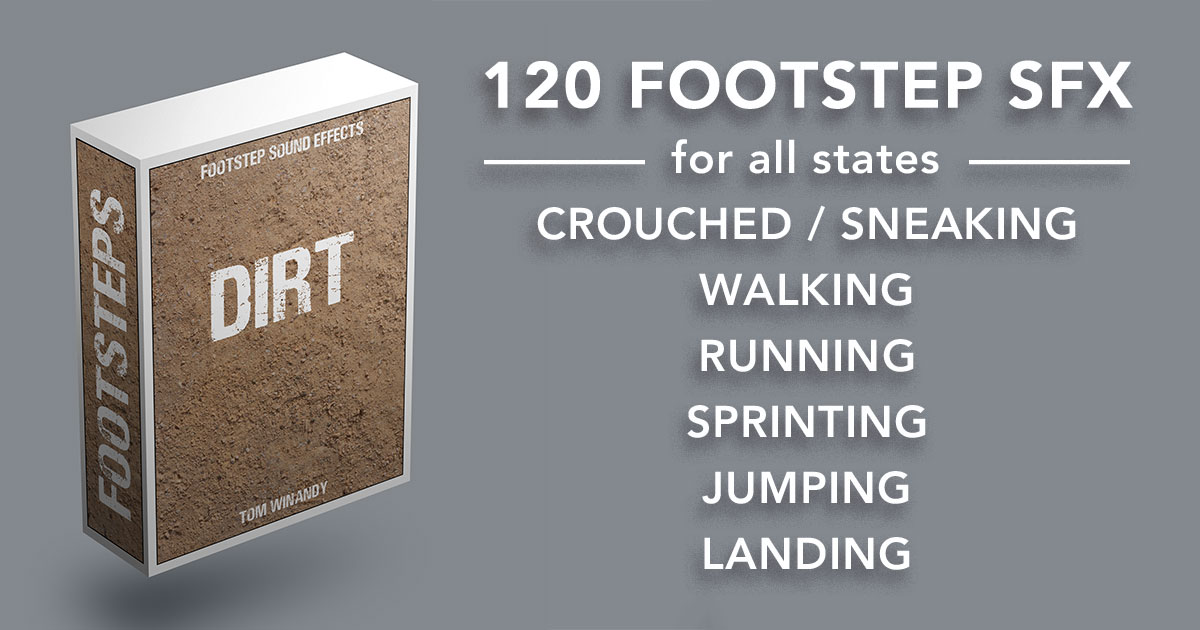 Footsteps Sound FX - Dirt | 기타 효과음 효과음 | Unity Asset Store
