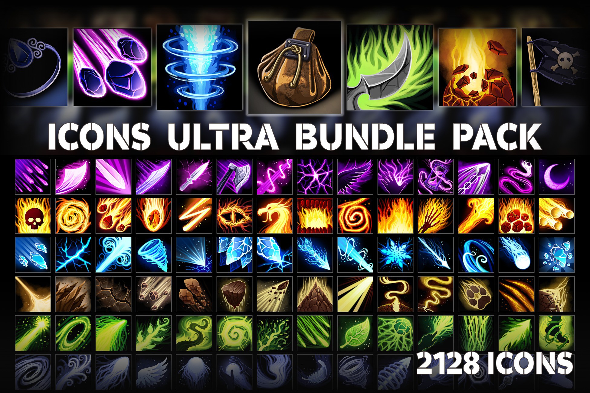 Icons Ultra Bundle Pack | 2D Icons | Unity Asset Store
