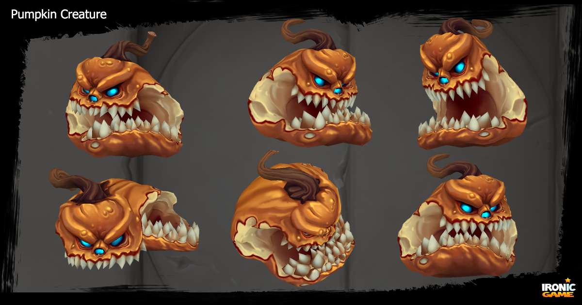 Pumpkin creature | 3D 생물 | Unity Asset Store
