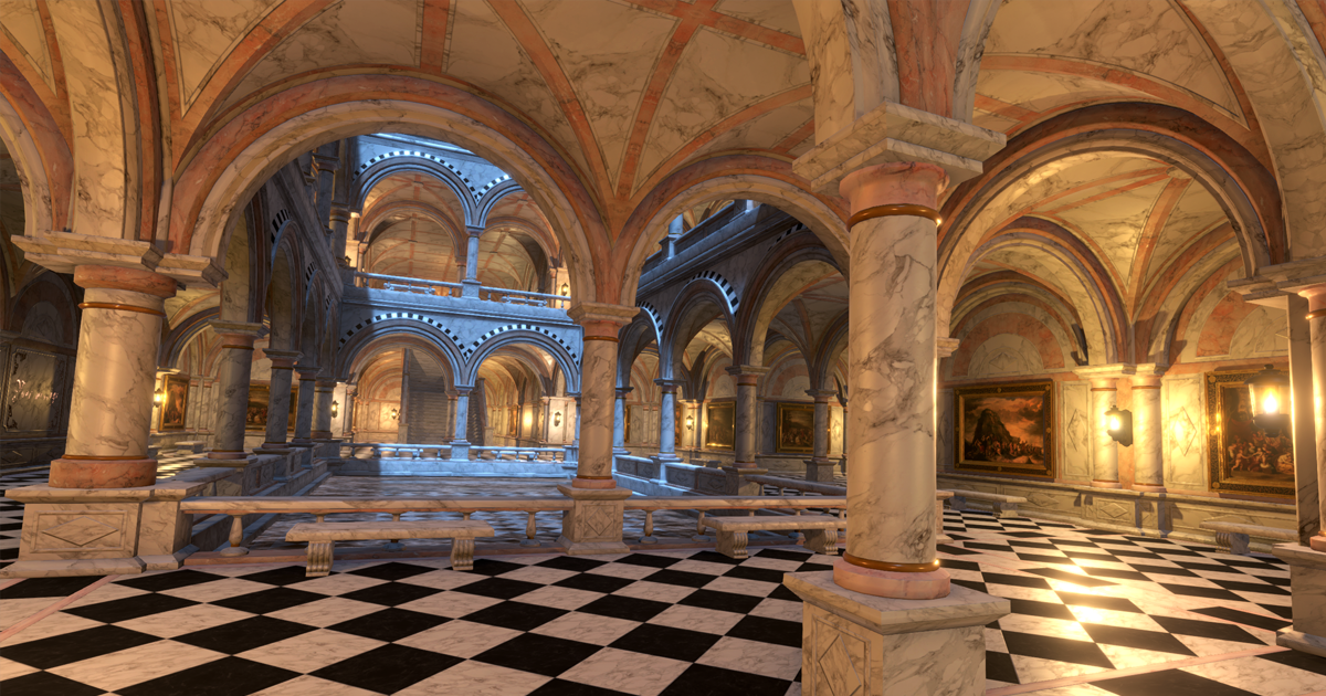 3D Showroom Level Kit Vol 11 | 3D Historic | Unity Asset Store