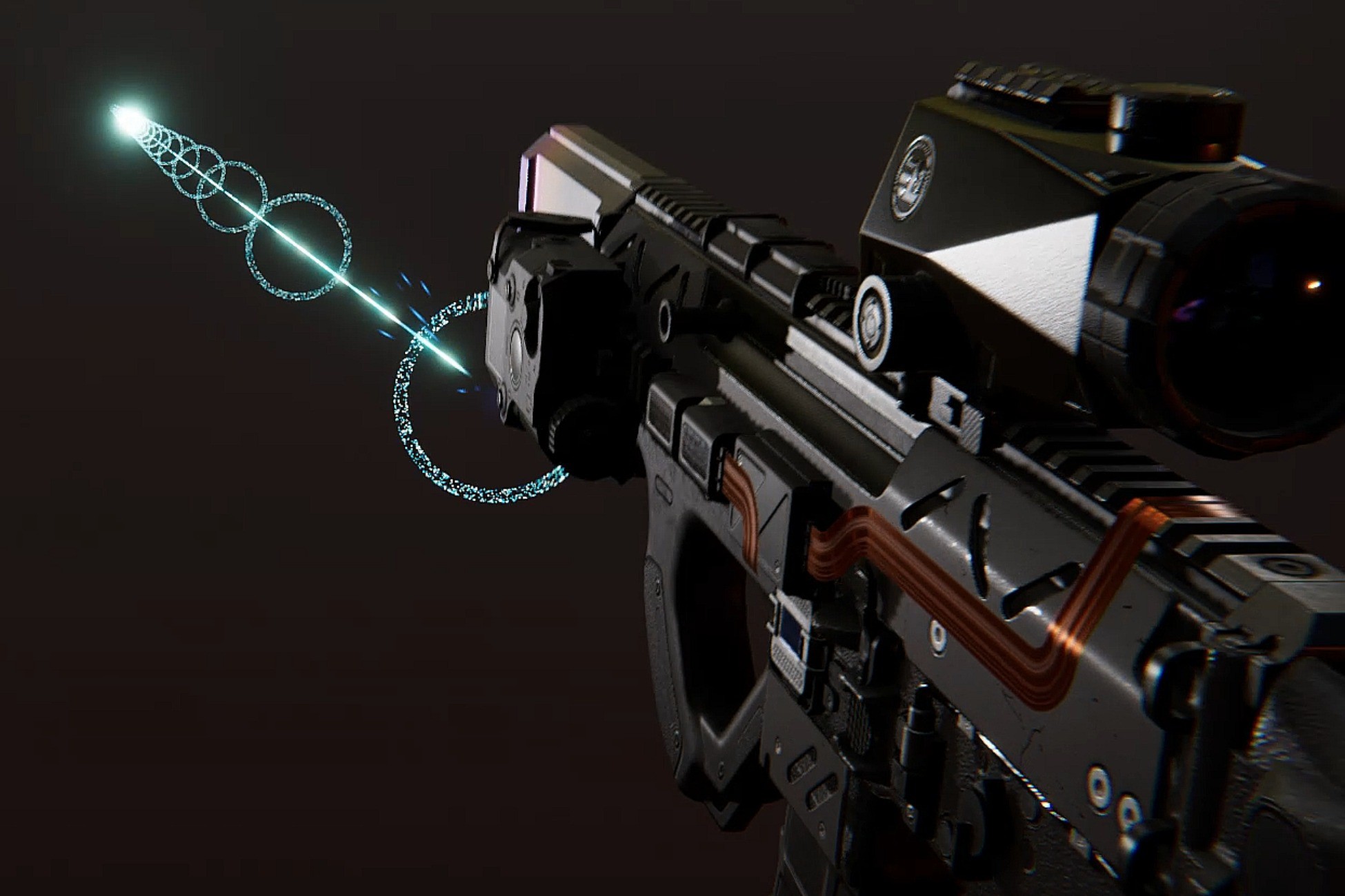 Sci-Fi Hitscan Shot Trail Rings | VFX Particles | Unity Asset Store