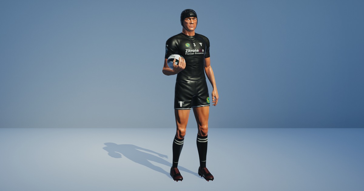 Rugby Player | 3D Humanoids | Unity Asset Store