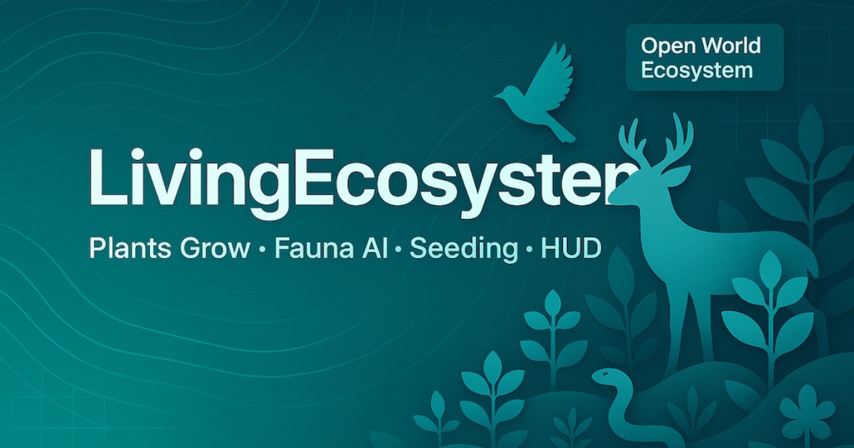 LivingEcosystem | Behavior AI | Unity Asset Store