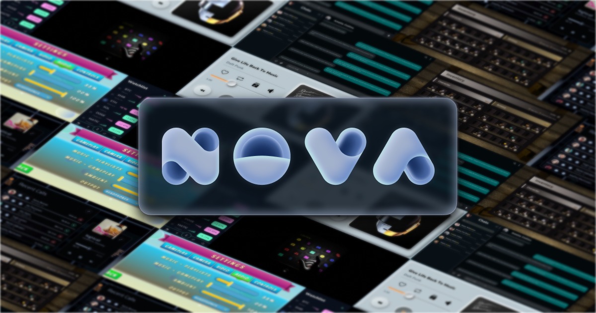 Nova | GUI Tools | Unity Asset Store