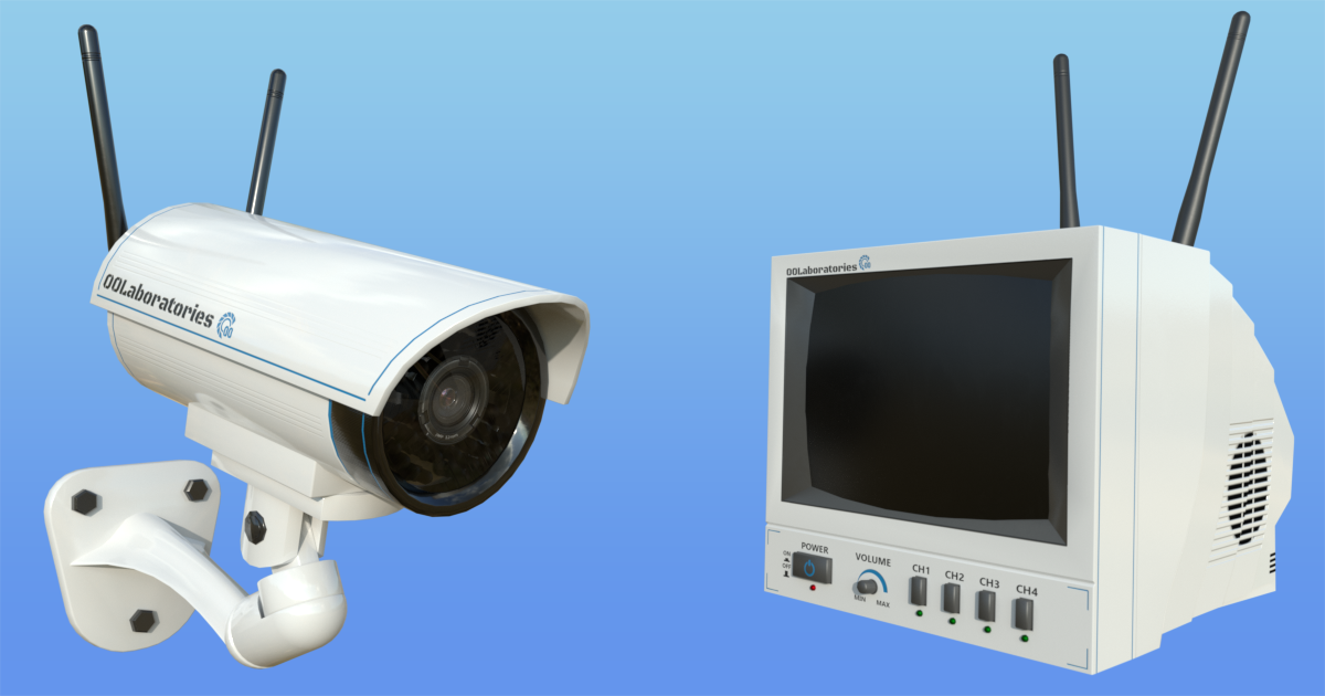 Security Camera PBR | 3D Electronics | Unity Asset Store
