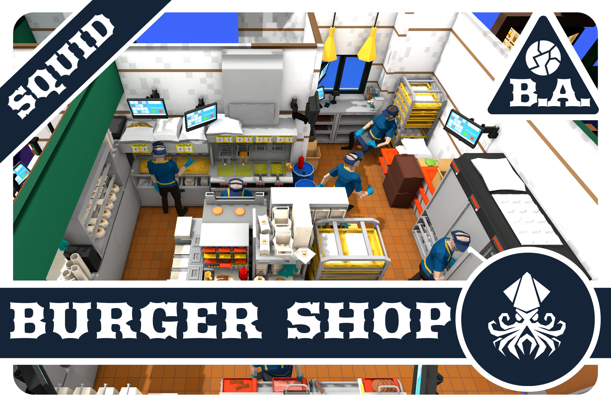 Burger shop | 3D Urban | Unity Asset Store