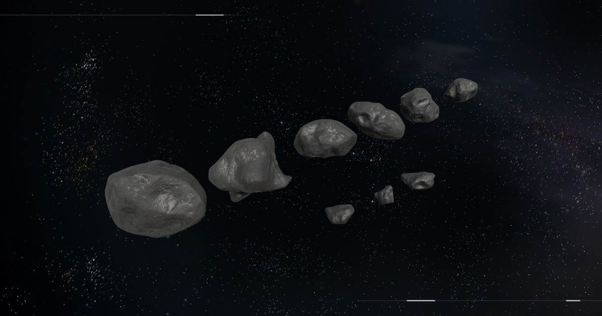 3D Asteroid Pack | 3D Sci-Fi | Unity Asset Store