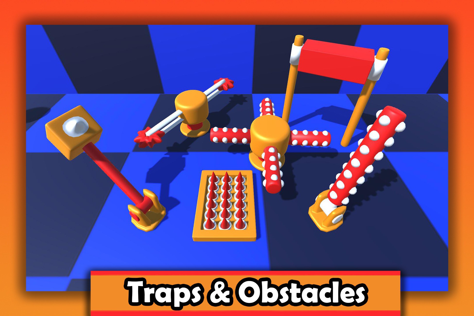 Hypercasual Trap And Obstacles 3d Environments Unity Asset Store