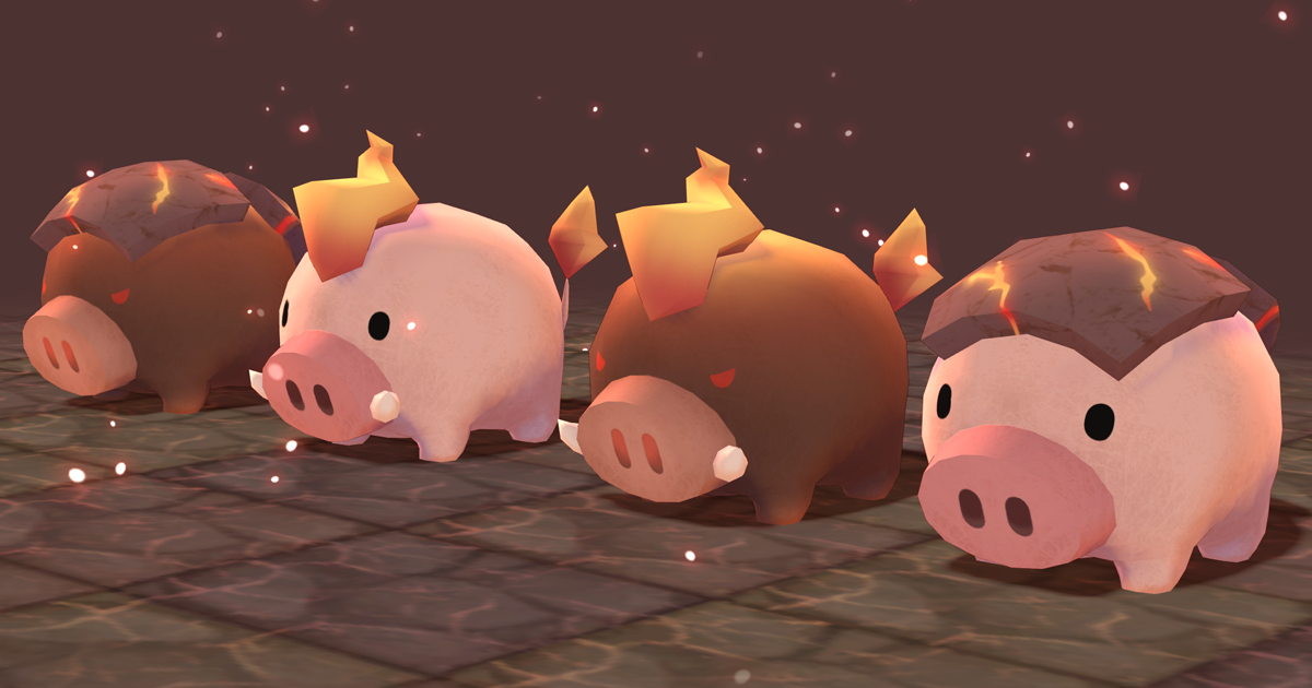 Fire Pig | Characters | Unity Asset Store