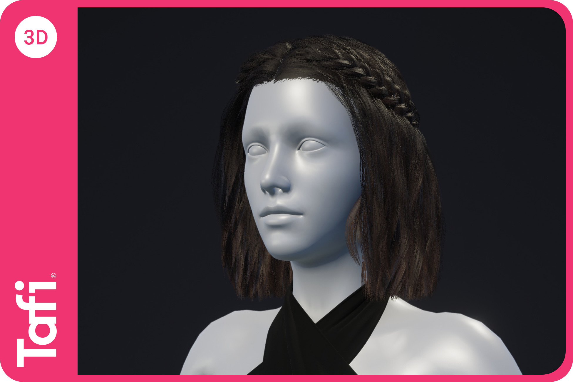 Jocelyn Hair Female from Tafi | 3D 의류 | Unity Asset Store