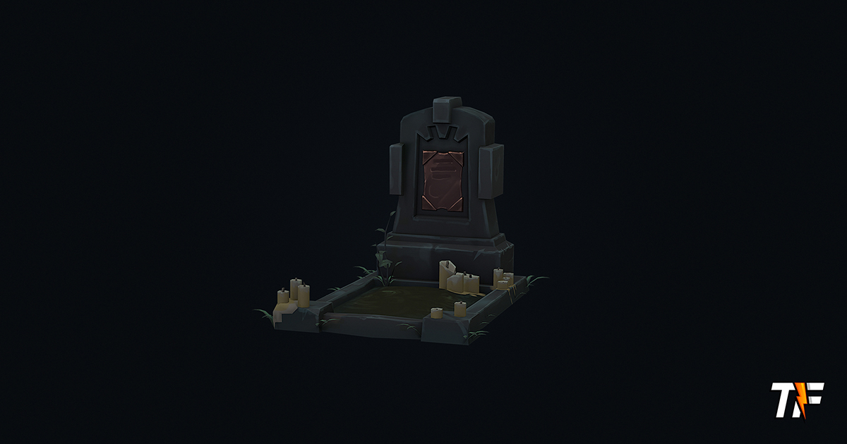 Stylized Free Grave | 3D Props | Unity Asset Store