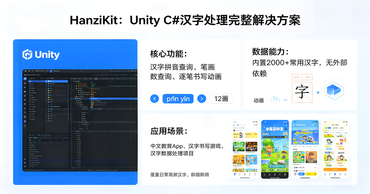 HanziKit | 2D | Unity Asset Store