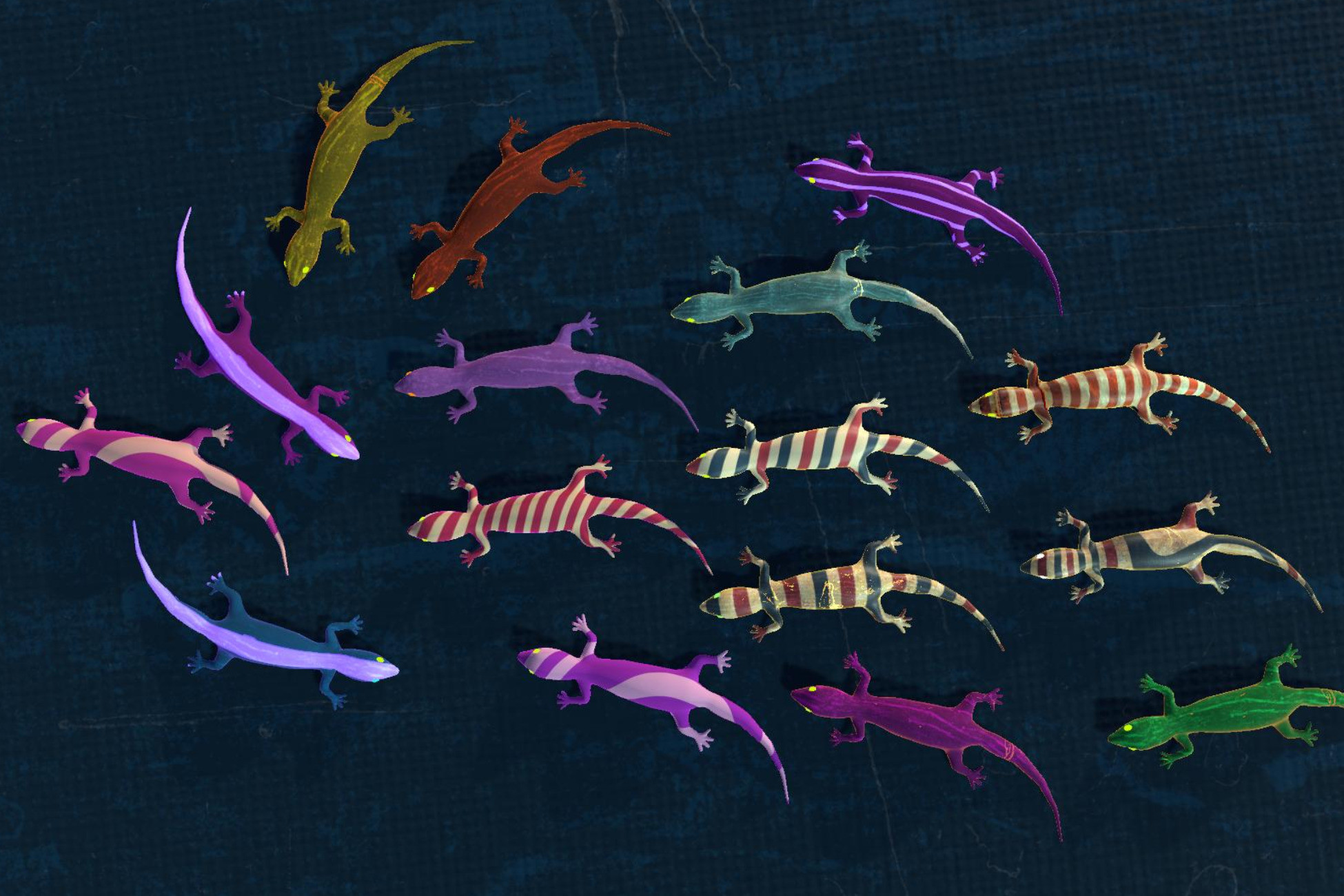 Retro Fantasy Lizard's (PACK) | 3D Creatures | Unity Asset Store