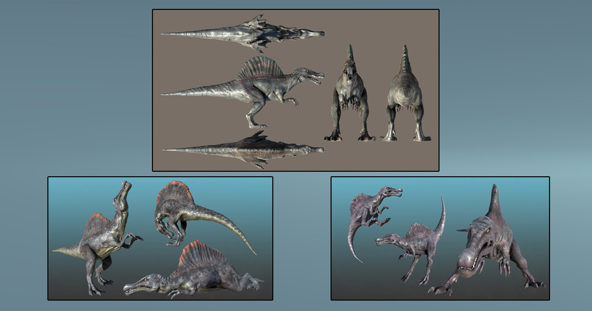 Dinosaur - Spinosaurus | 3D Characters | Unity Asset Store